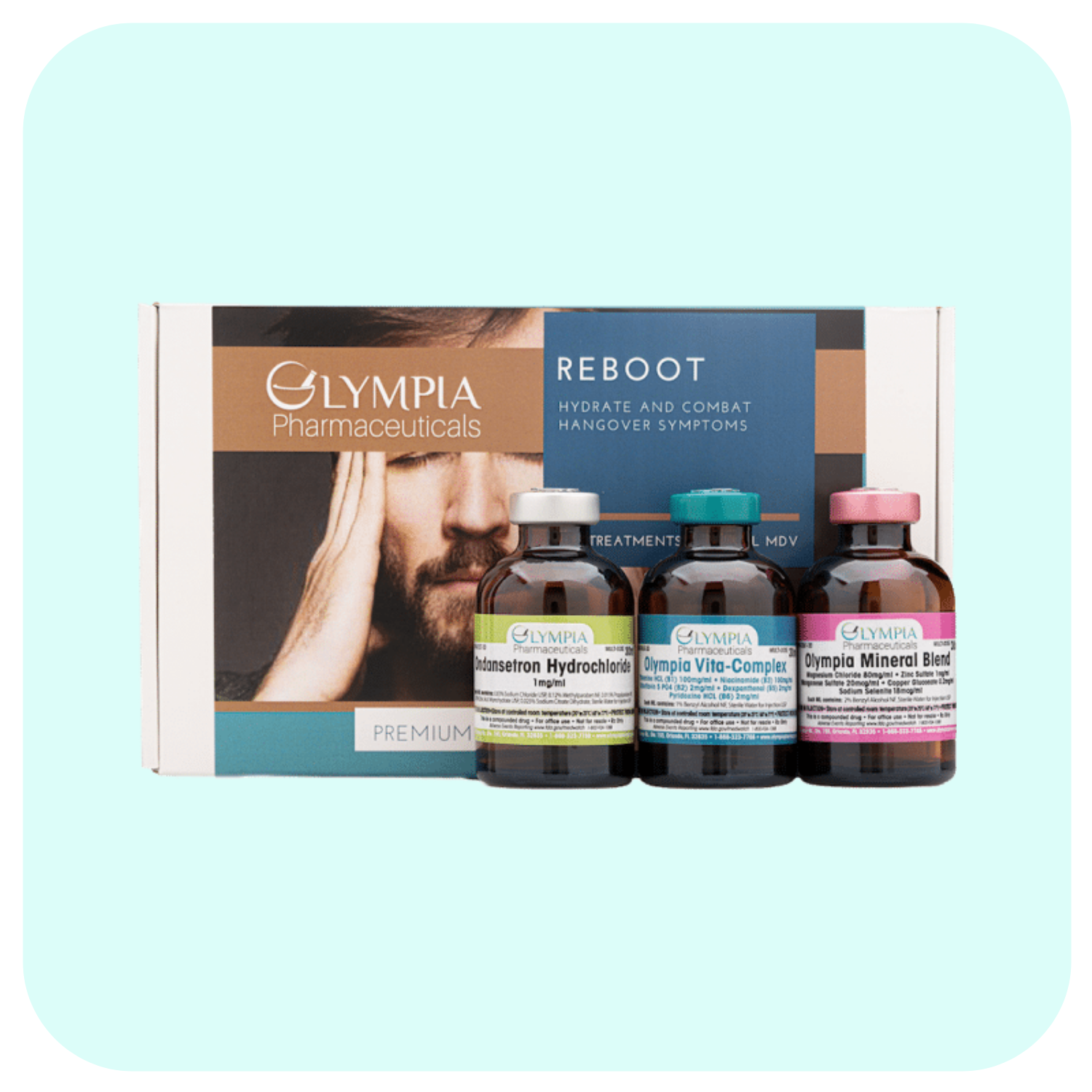 IV Therapy for Hangover Relief - Reboot Blend - Elite Health HRT